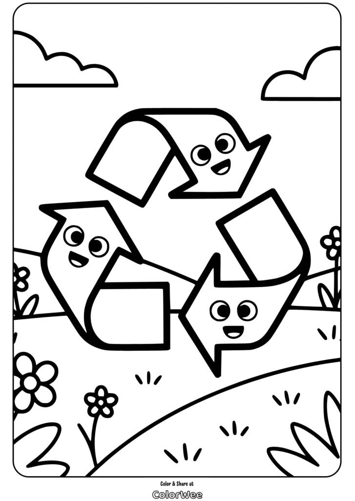 25 Earth Day Coloring Pages (Free to Print and Download)