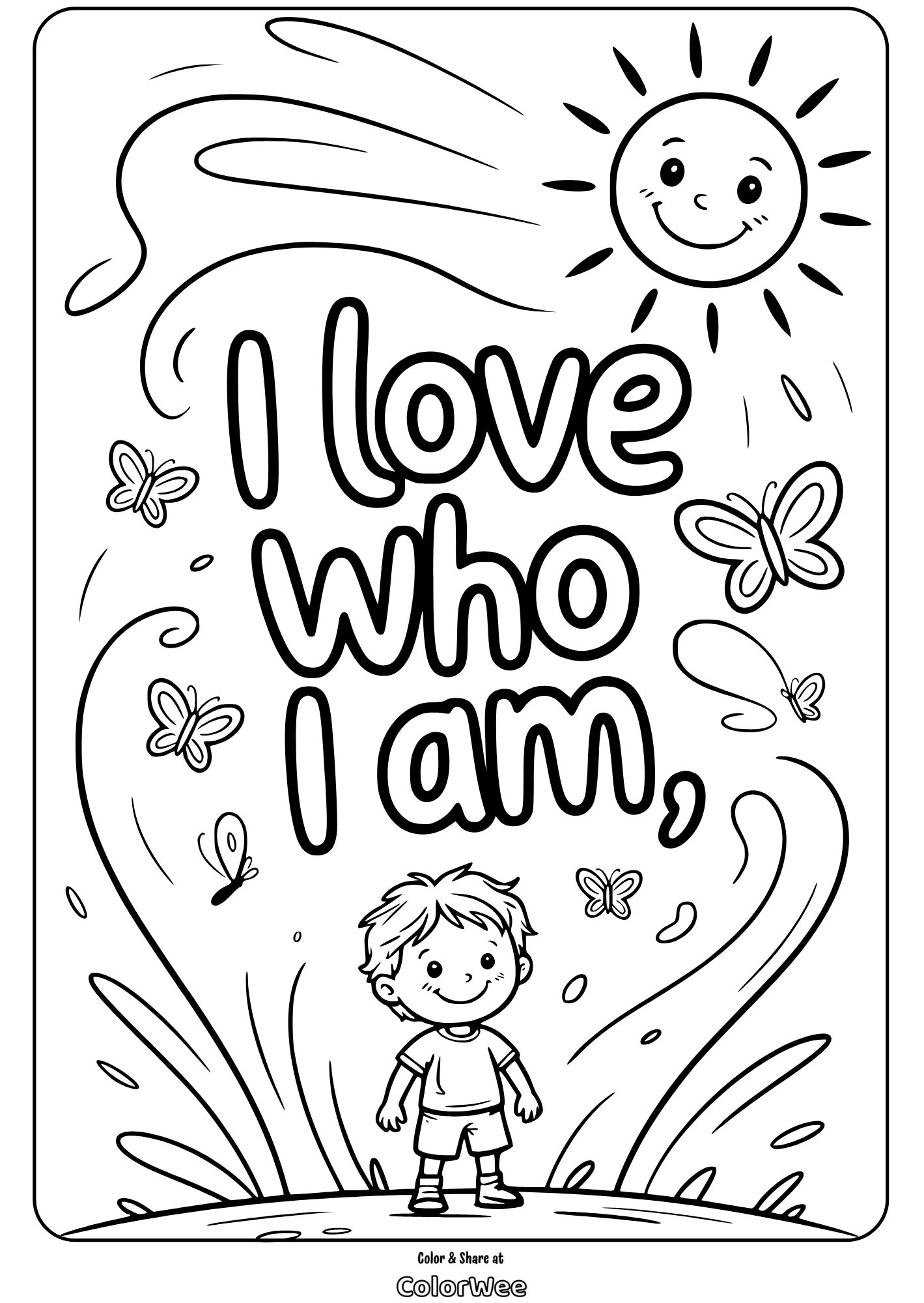 25 Uplifting Coloring Pages: Inspirational & Motivational