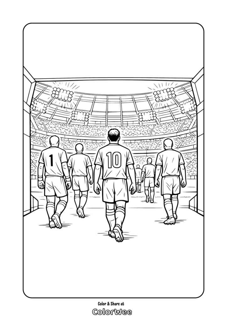 FIFA Coloring Pages: Free World Cup 2026 Printables